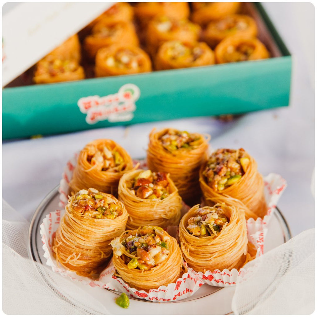 Mixed Dry Fruit Nest Kunafa – Shree Mithai