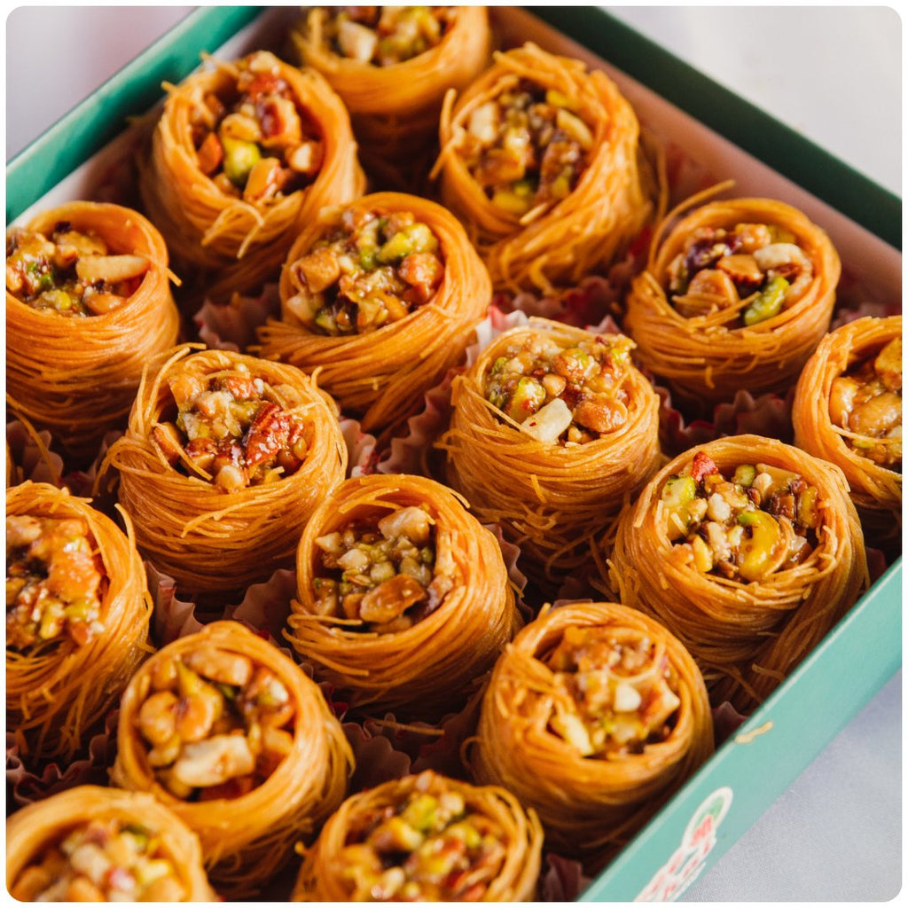 Mixed Dry Fruit Nest Kunafa – Shree Mithai