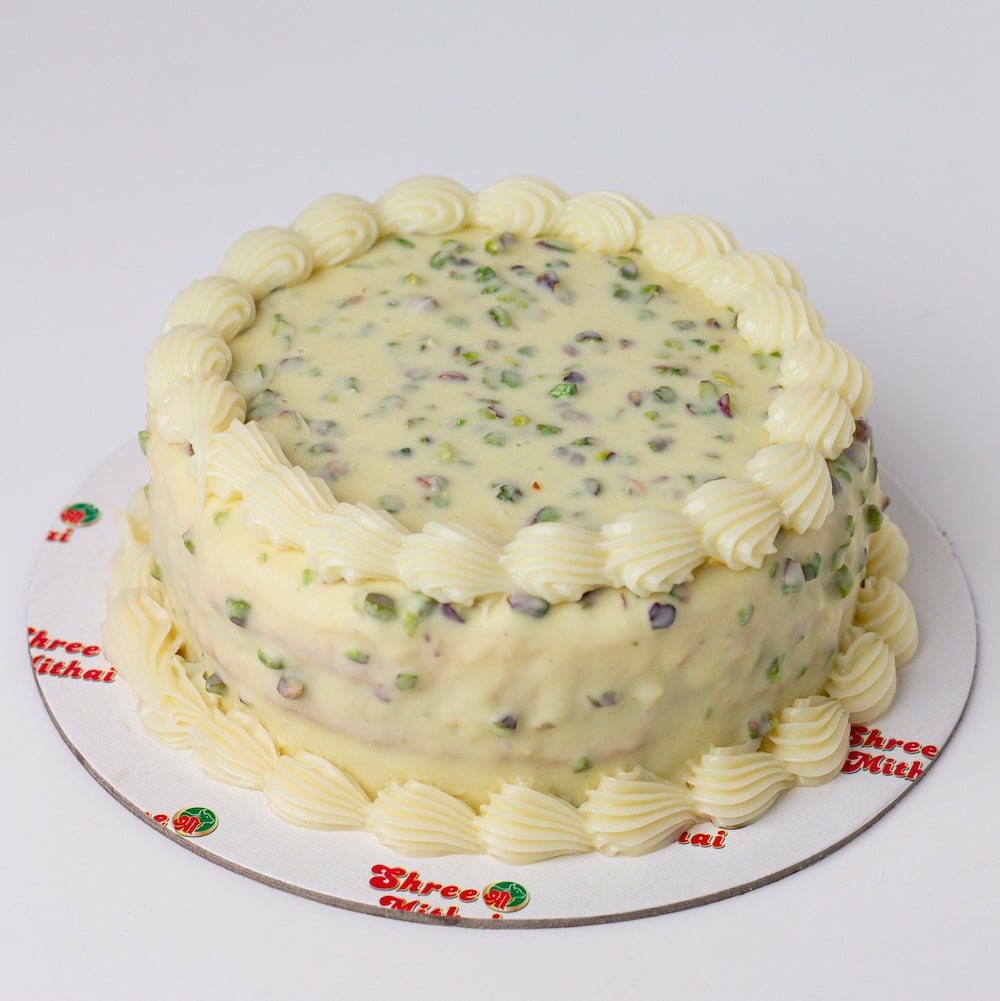 Pistachio Raspberry Cake – Shree Mithai